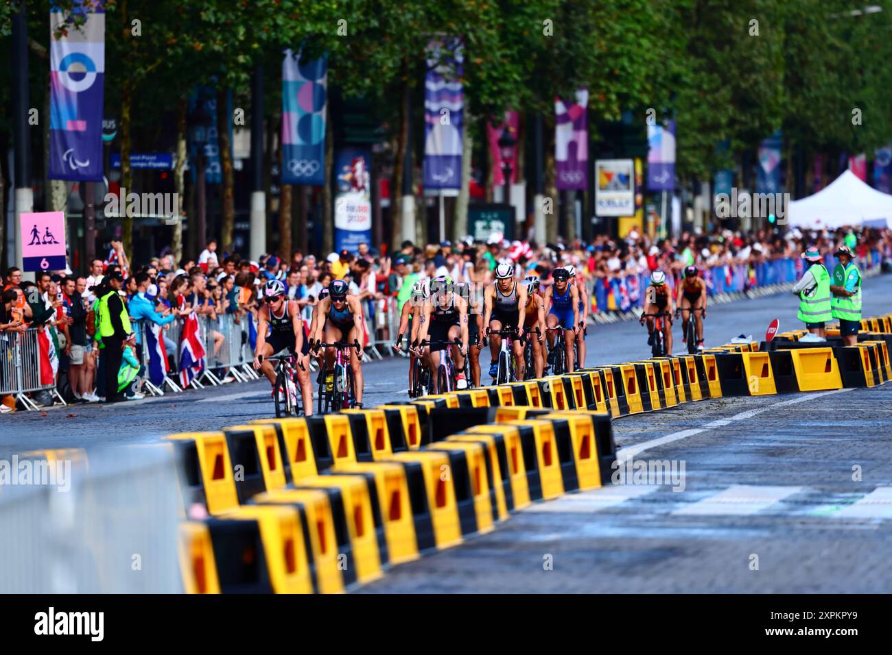 Paris, France. 31st July, 2024. General view Triathlon : Women's ...