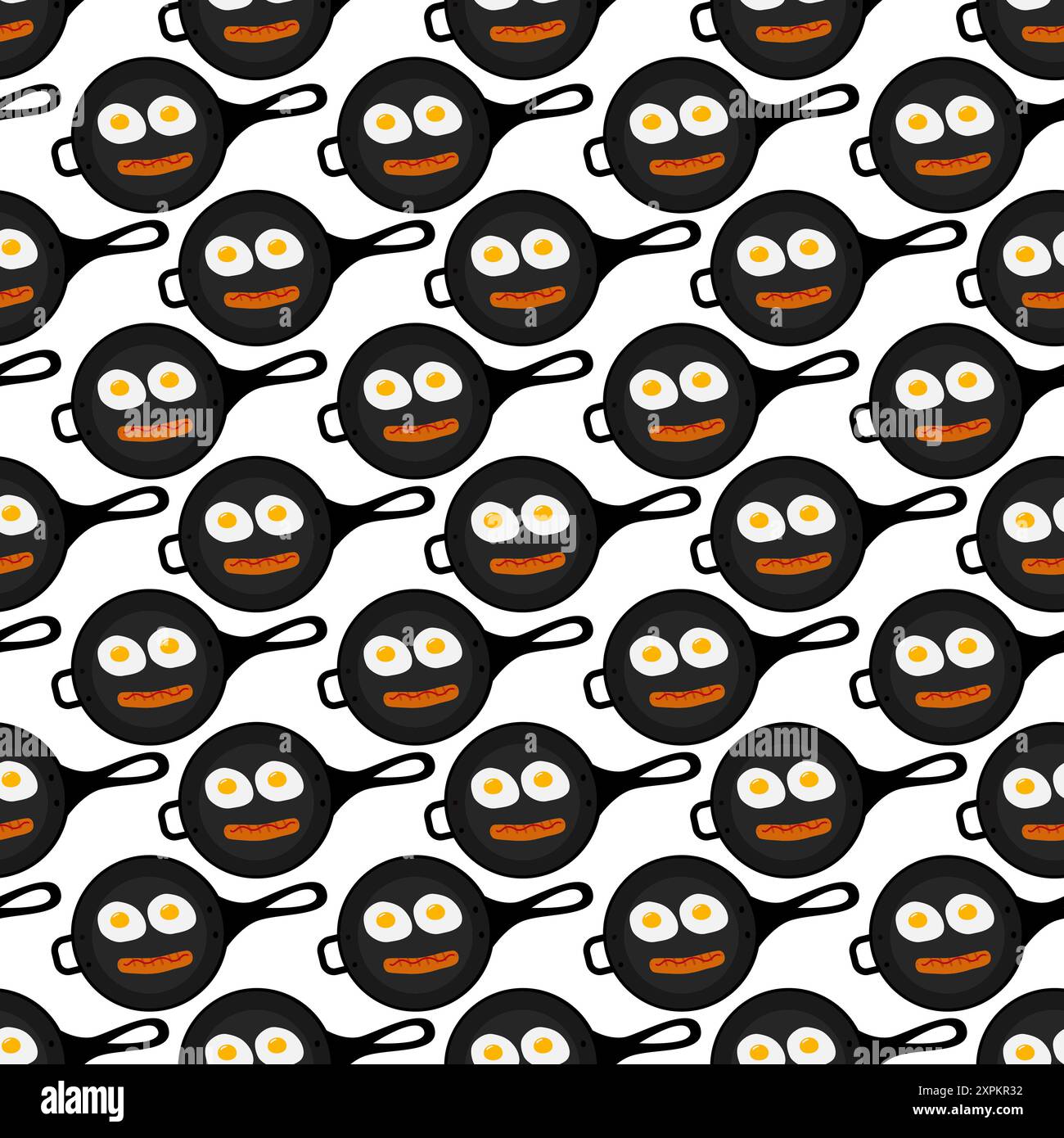 Fried sausage ketchup white Stock Vector Images - Alamy