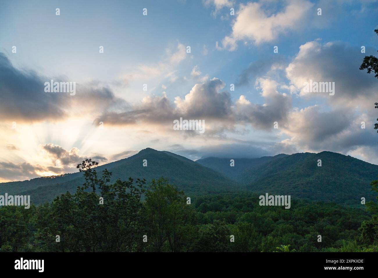 Morning Atmosphere in the Great Smoky Mountains National Park from ...