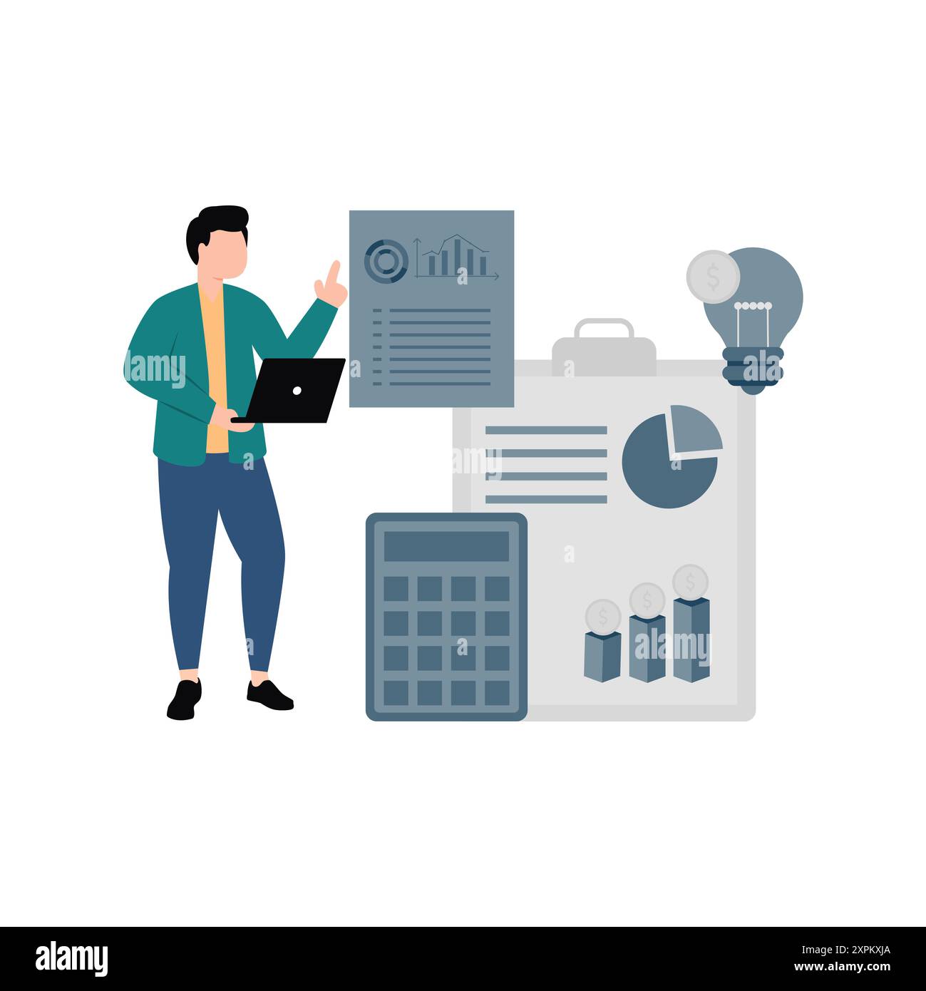 Business analytics strategy Cut Out Stock Images & Pictures - Alamy