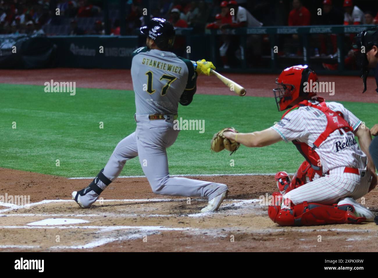 Mexico City, Mexico. 05th Aug, 2024. Drew Stankiewicz #17 of Pericos de ...