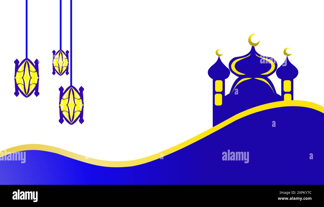 Islamic theme background illustration. Perfect for Ramadan, Islamic ...