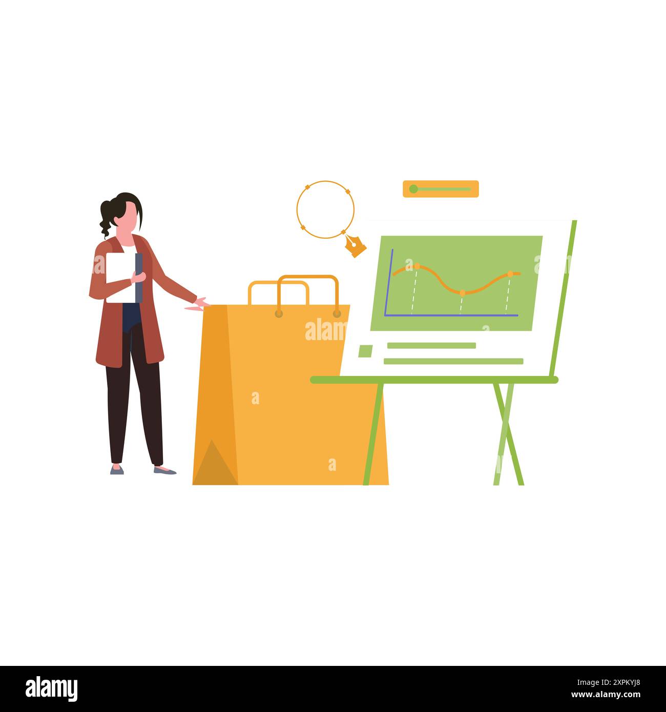 Marketing graph hi-res stock photography and images - Alamy