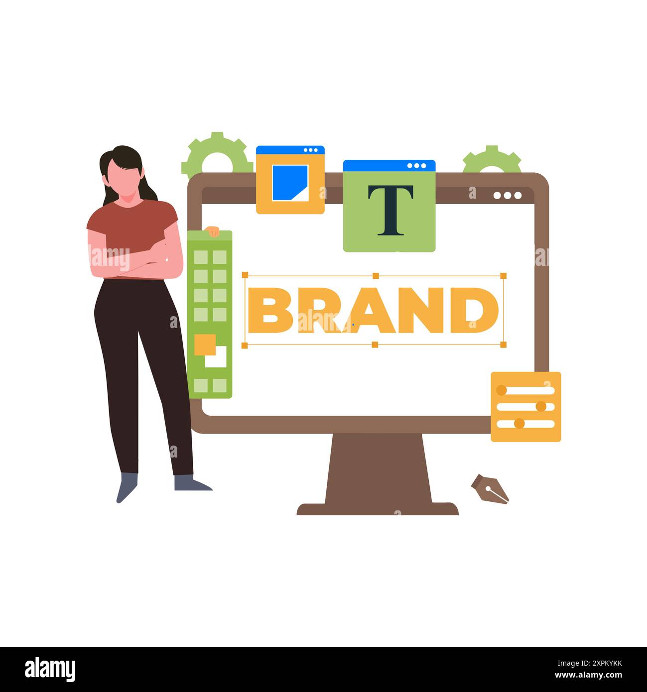 Creative brand Cut Out Stock Images & Pictures - Alamy