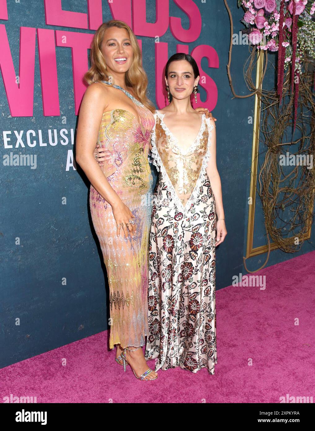 New York City, USA. 06th Aug, 2024. Blake Lively and Jenny Slate ...