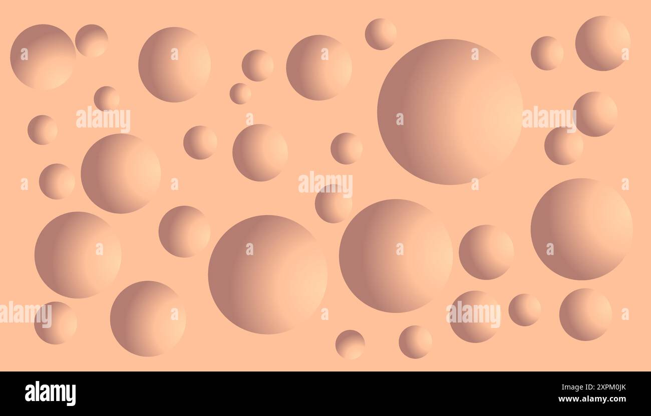 Peach fuzz pantone colour abstract background illustration. Perfect for ...