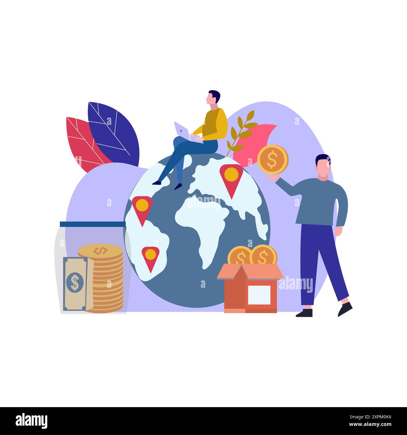 Charity and donation world peace Cut Out Stock Images & Pictures - Alamy
