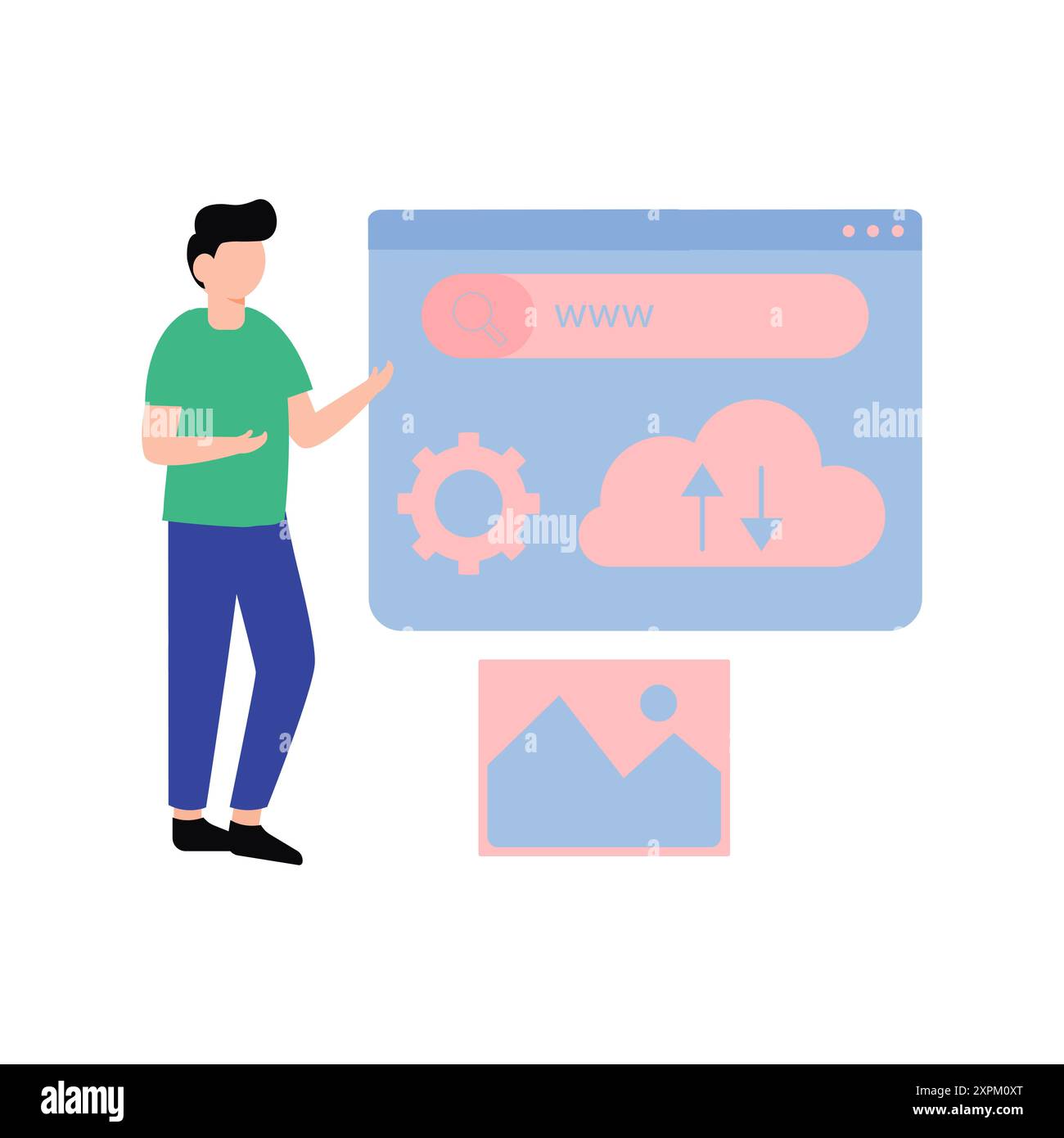 App data icon flat Cut Out Stock Images & Pictures - Alamy