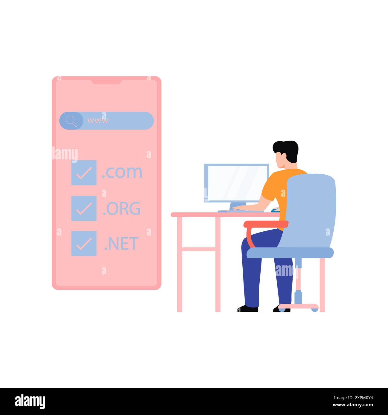 Computer monitor vector icon Cut Out Stock Images & Pictures - Alamy