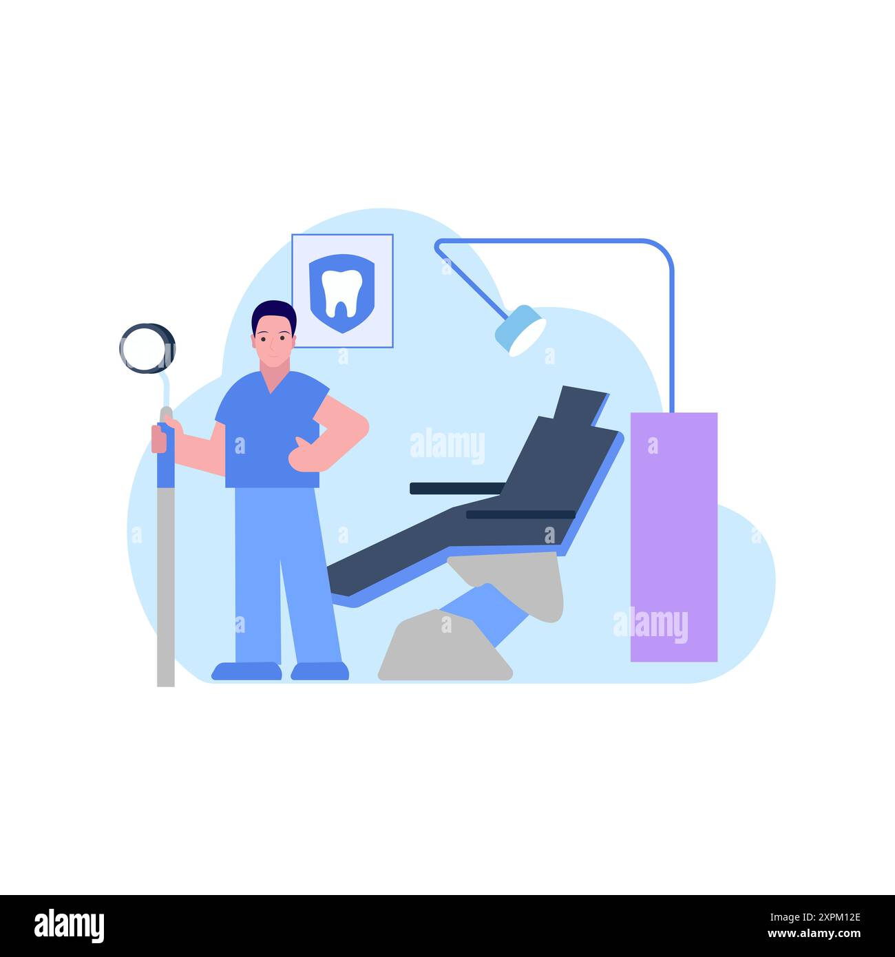 Vector cabinet of dentist hi-res stock photography and images - Alamy