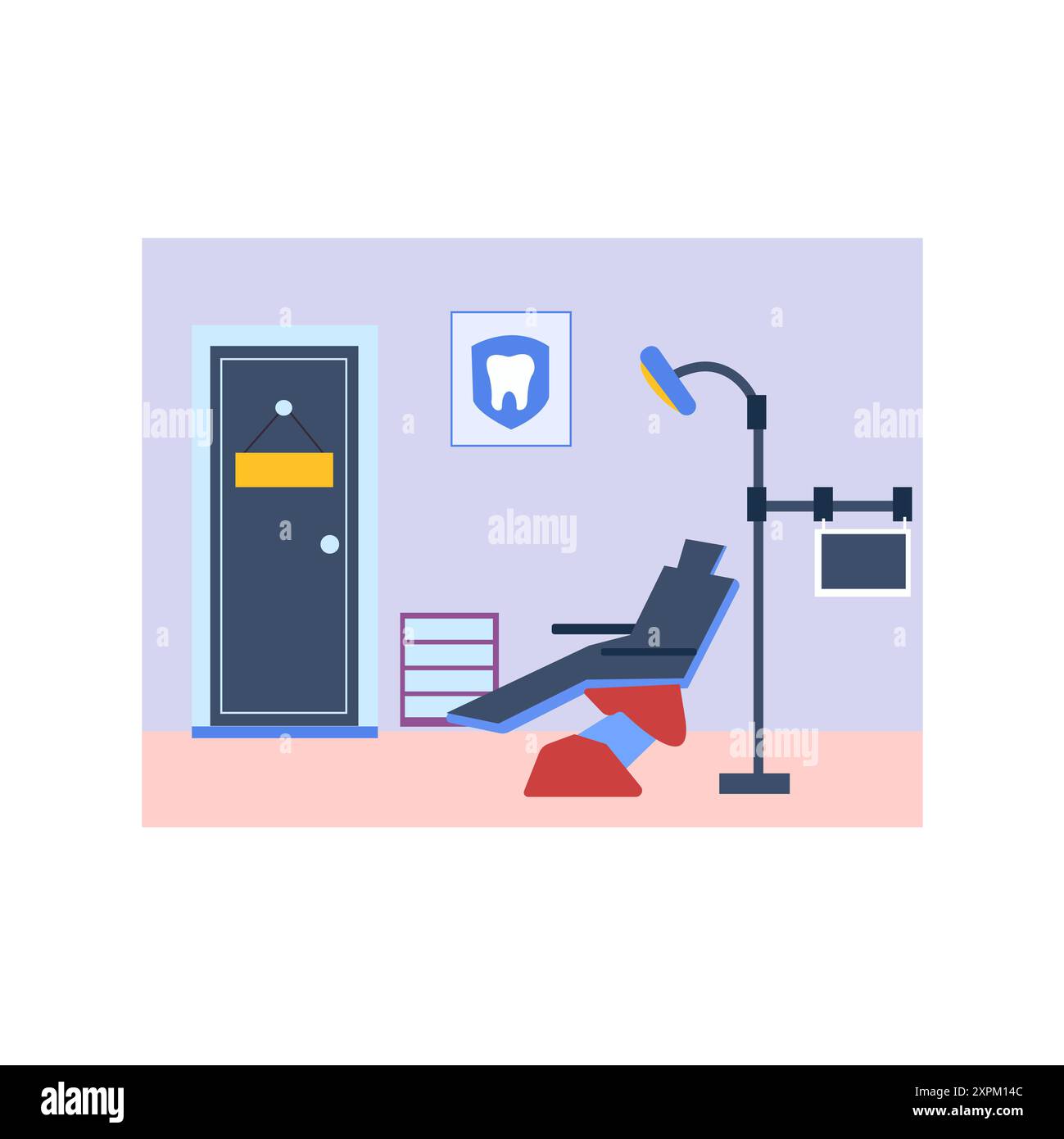 Dental office interior medical Cut Out Stock Images & Pictures - Alamy