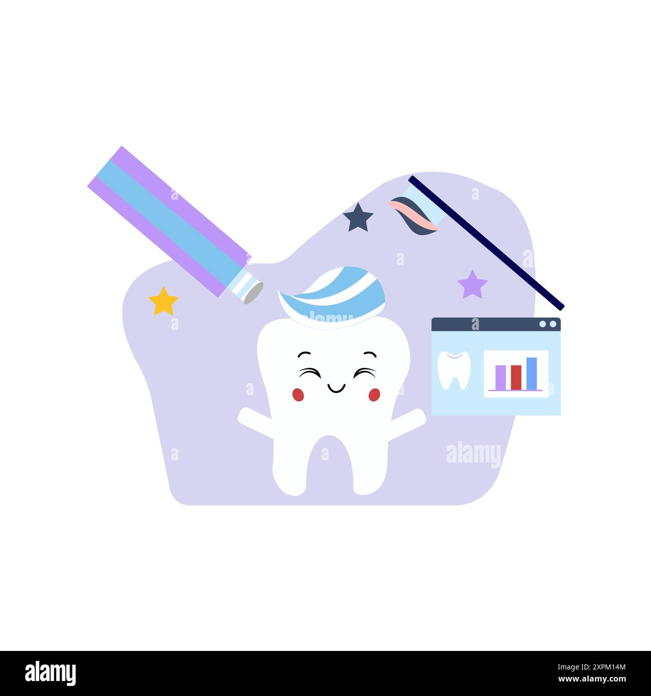 Cartoon toothpaste Cut Out Stock Images & Pictures - Alamy