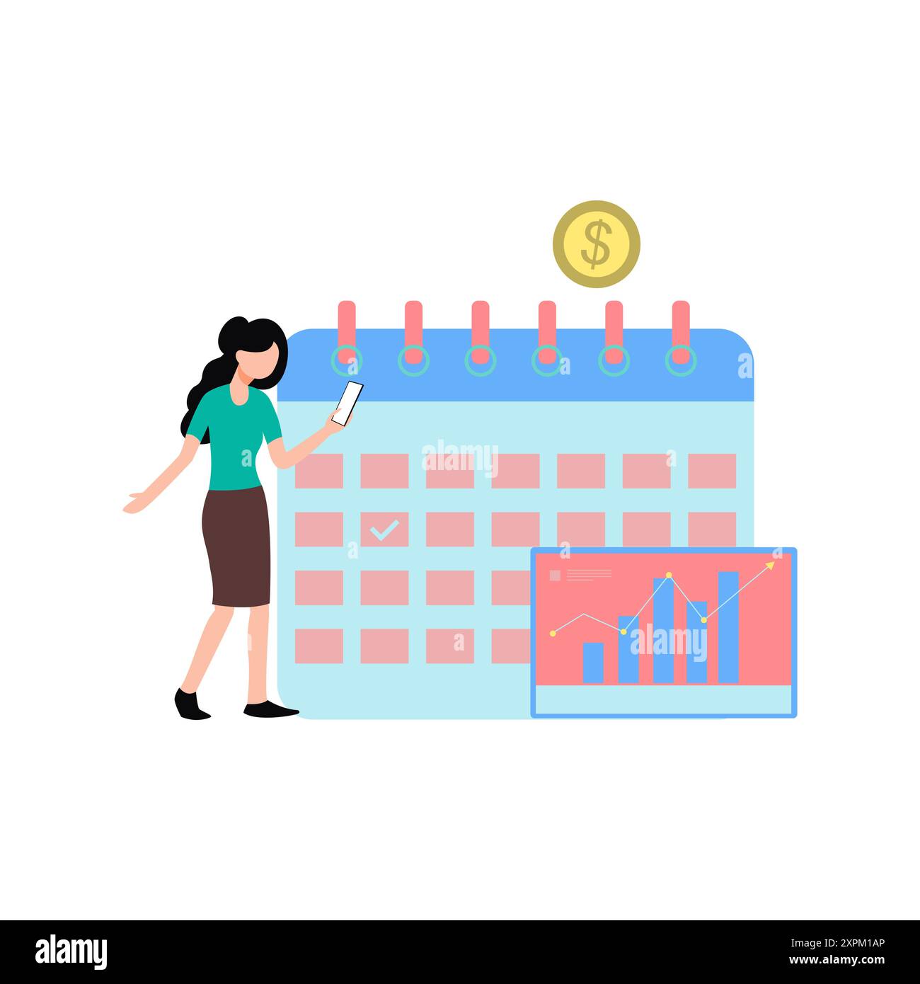 Service schedule Cut Out Stock Images & Pictures - Alamy