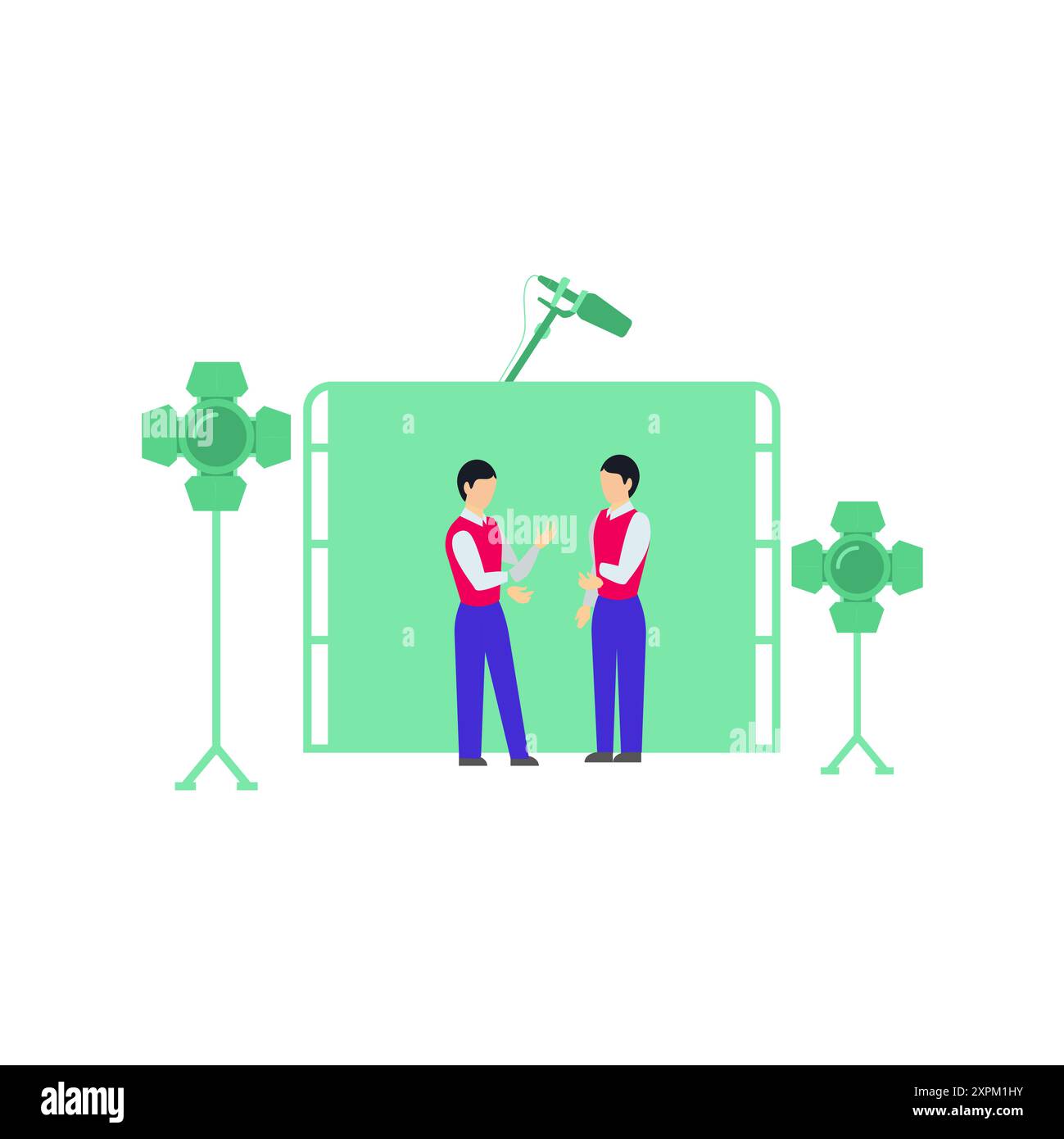 Film set camera actors Cut Out Stock Images & Pictures - Alamy