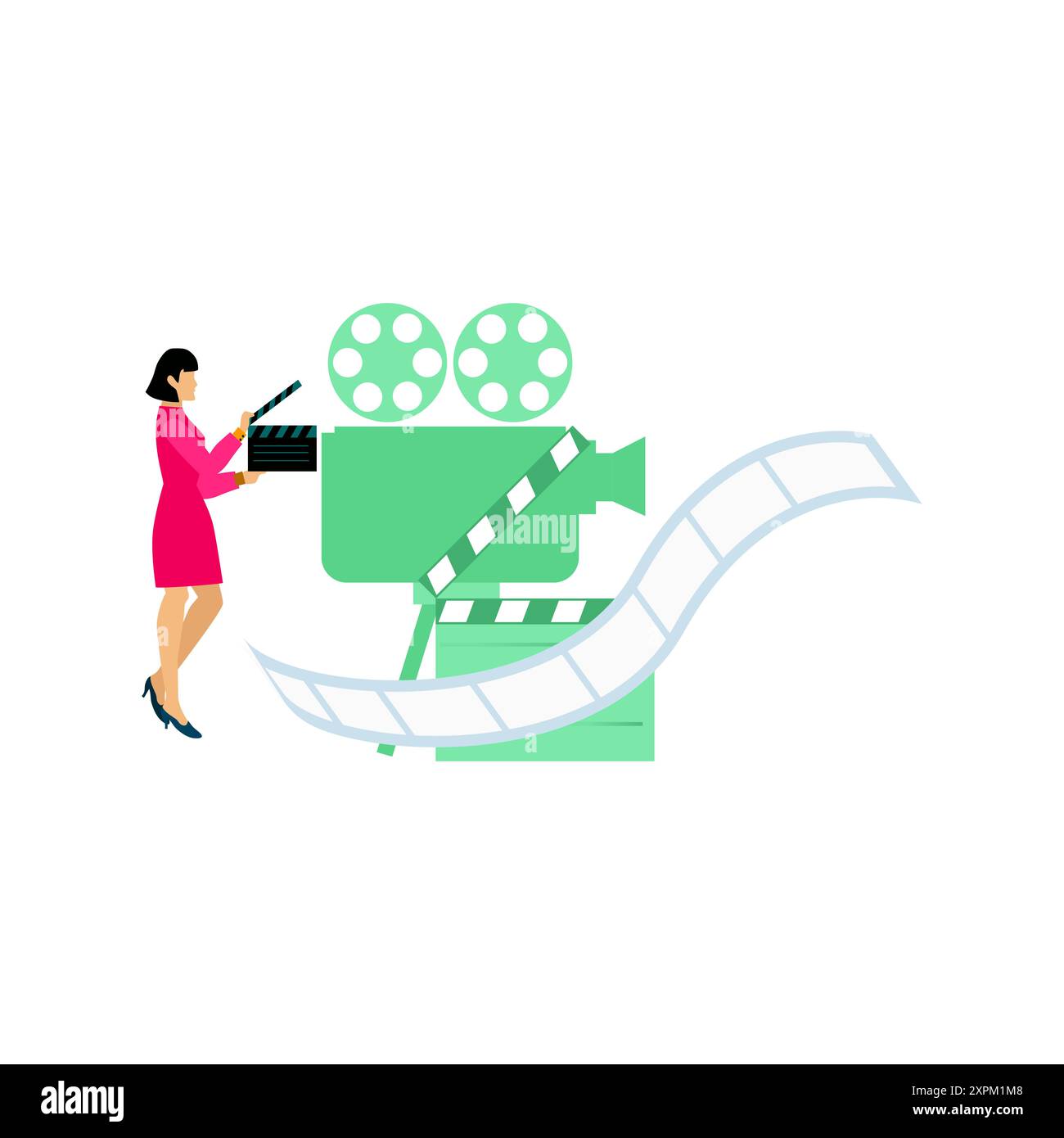 Movie clipper hi-res stock photography and images - Alamy