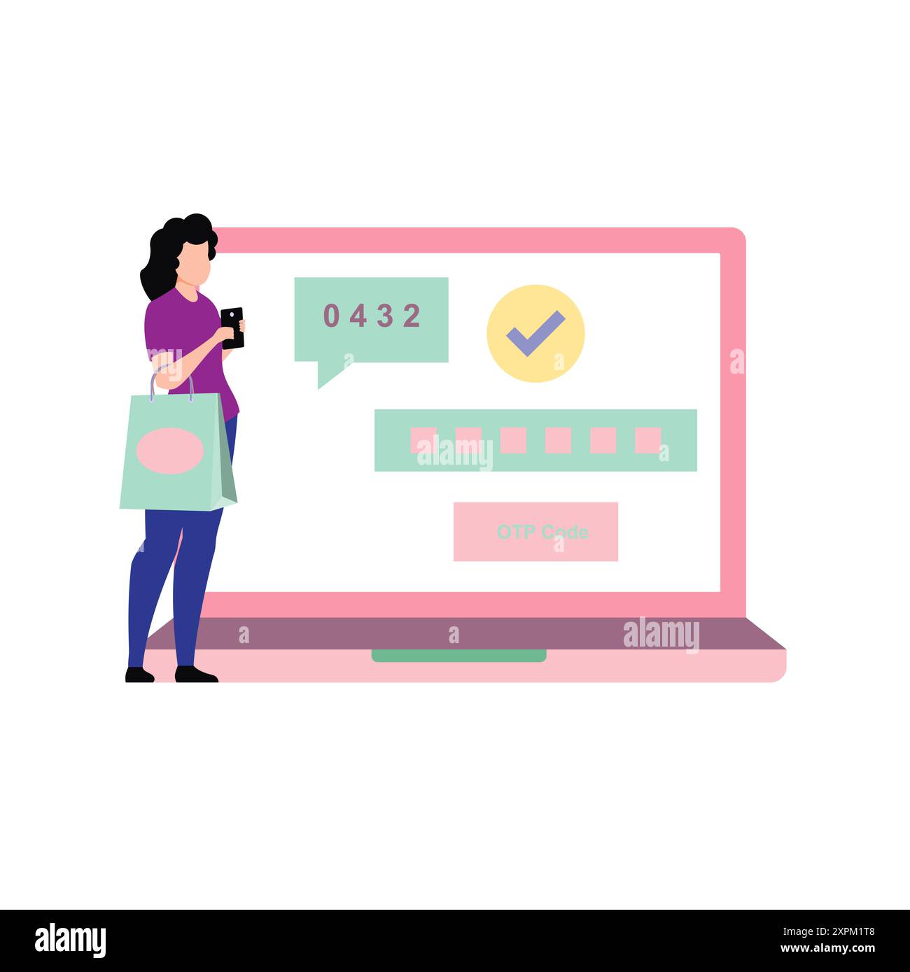 Otp code hi-res stock photography and images - Alamy