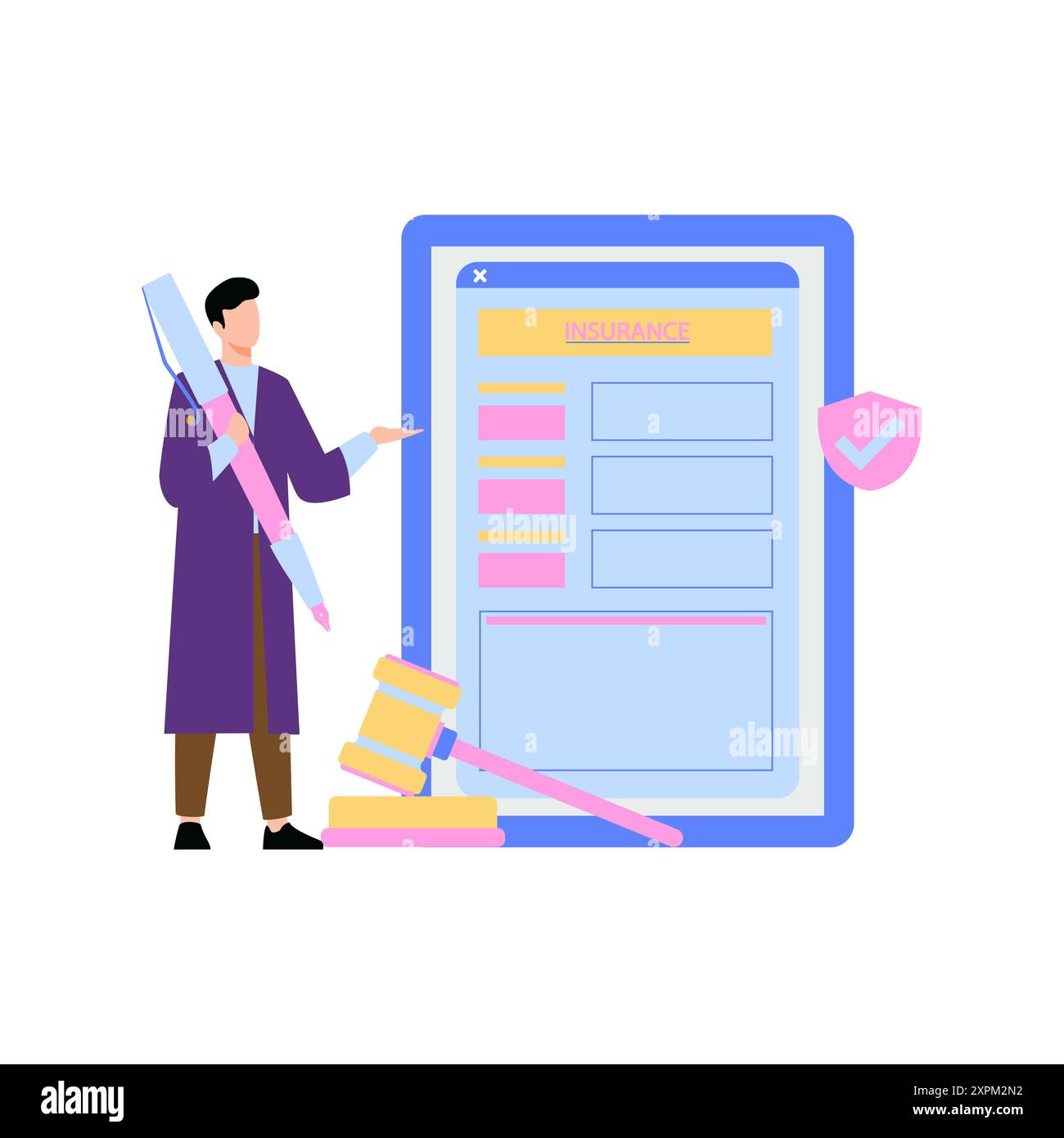 Insurance form Cut Out Stock Images & Pictures - Alamy