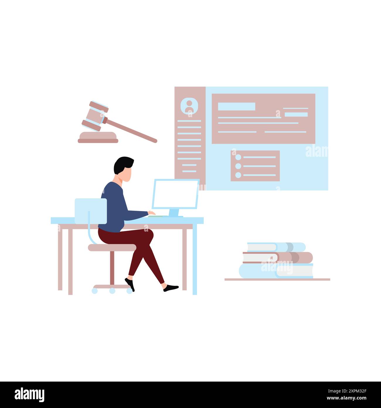 Working list Cut Out Stock Images & Pictures - Alamy