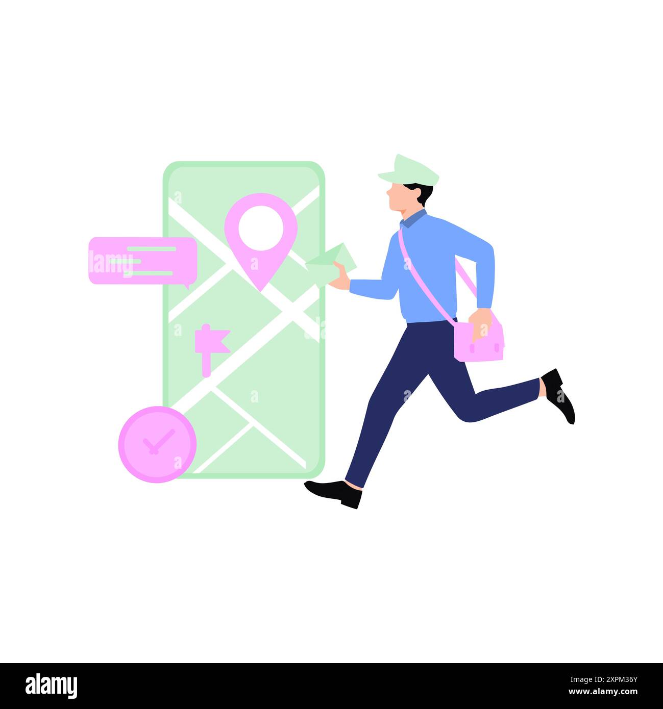 Sending email business marketing Cut Out Stock Images & Pictures - Alamy