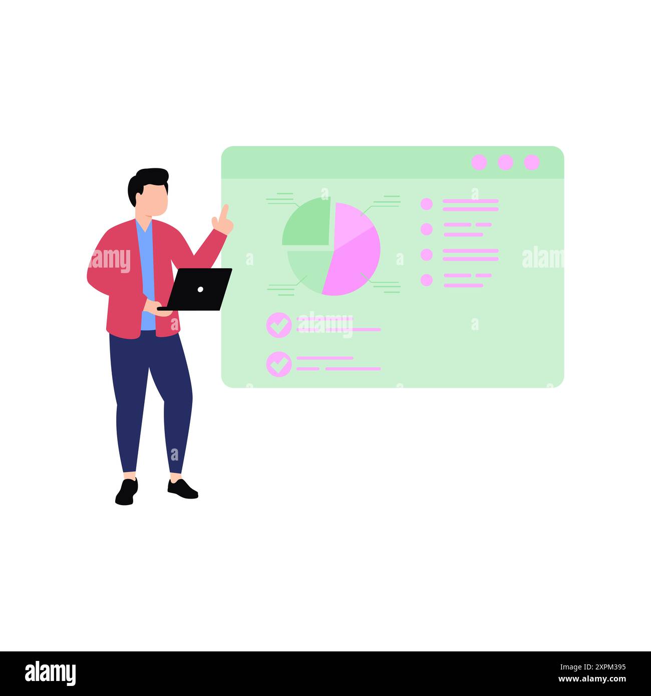 People looking at a chart Cut Out Stock Images & Pictures - Alamy