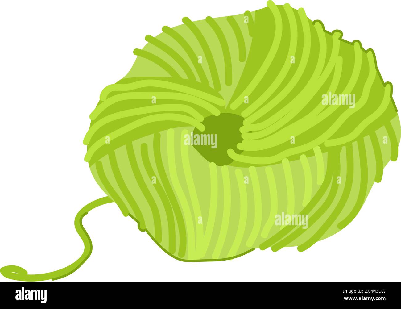 line ball yarn cartoon vector illustration Stock Vector Image & Art - Alamy