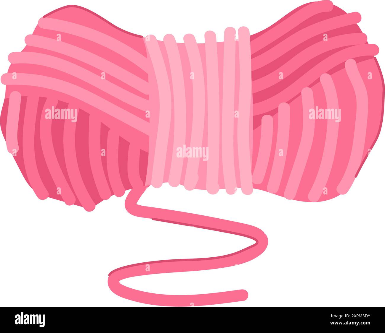 thread ball yarn cartoon vector illustration Stock Vector Image & Art ...