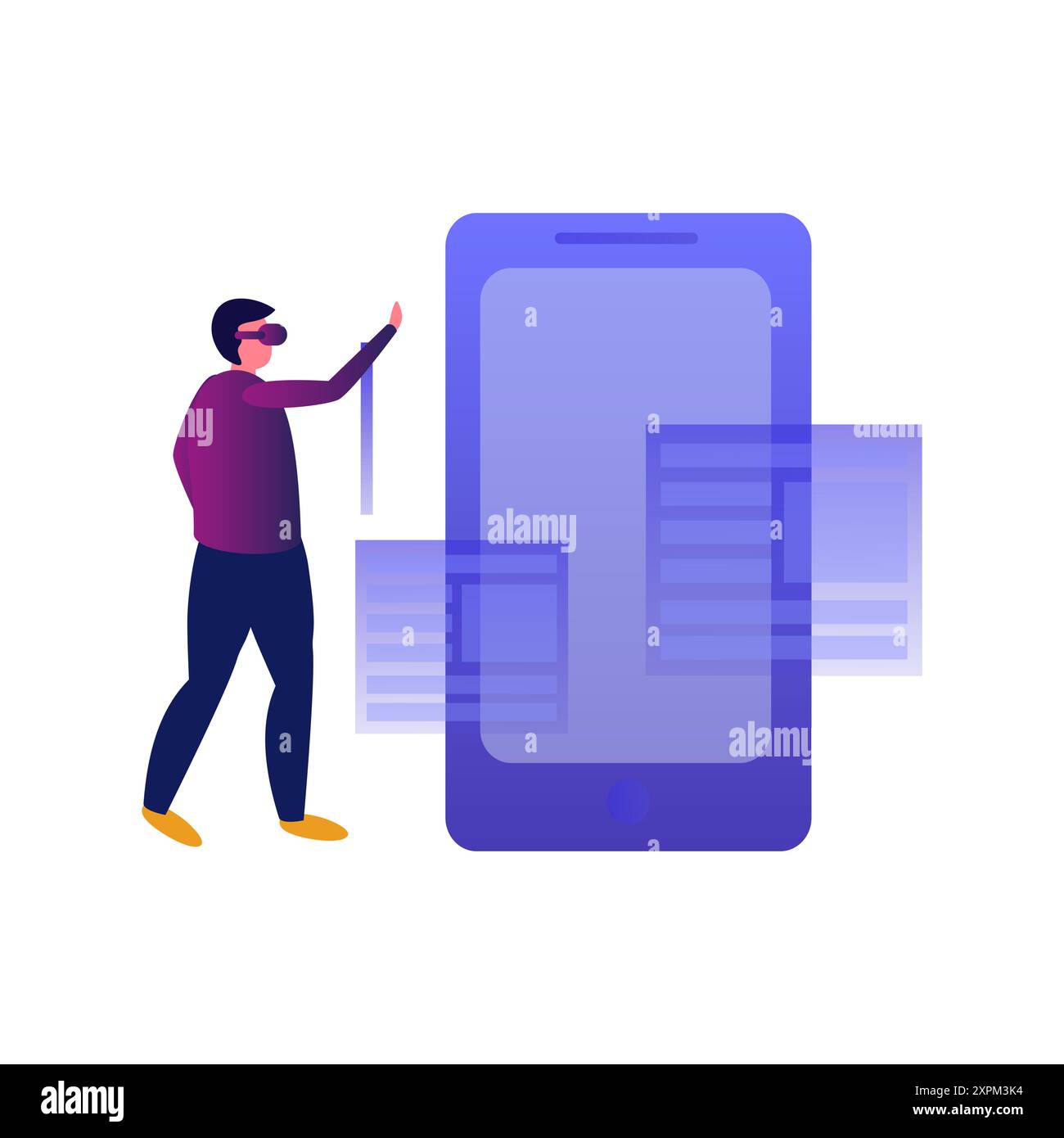 Game app phone Cut Out Stock Images & Pictures - Alamy