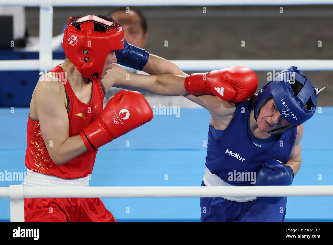 **CHINESE MAINLAND, HONG KONG, MACAU AND TAIWAN OUT** Chinese boxer ...
