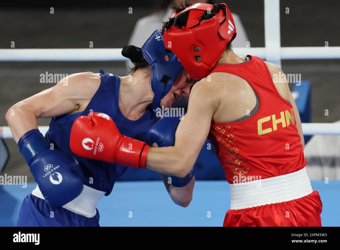 **CHINESE MAINLAND, HONG KONG, MACAU AND TAIWAN OUT** Chinese boxer ...