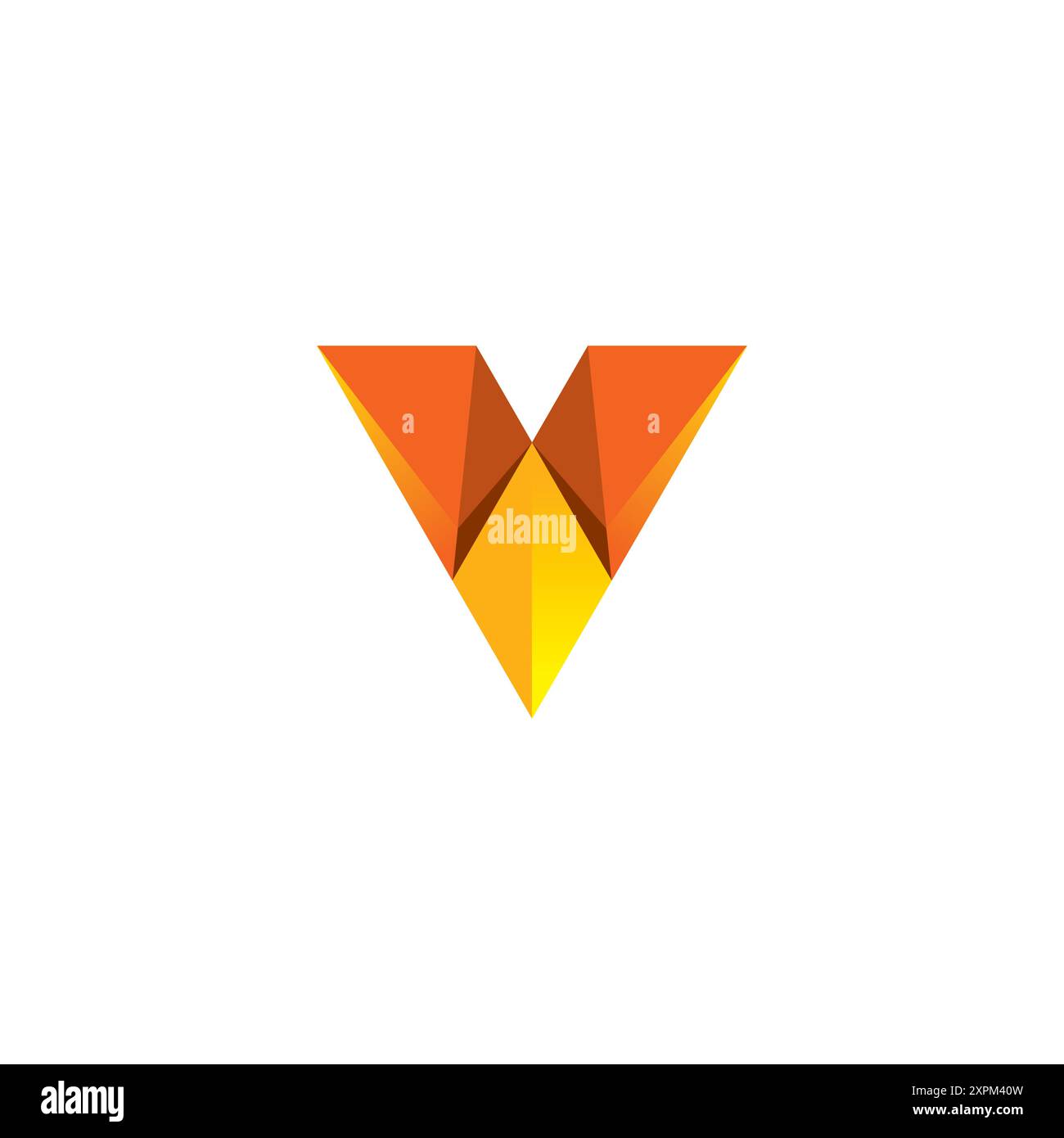 Letter v illustration Cut Out Stock Images & Pictures - Alamy