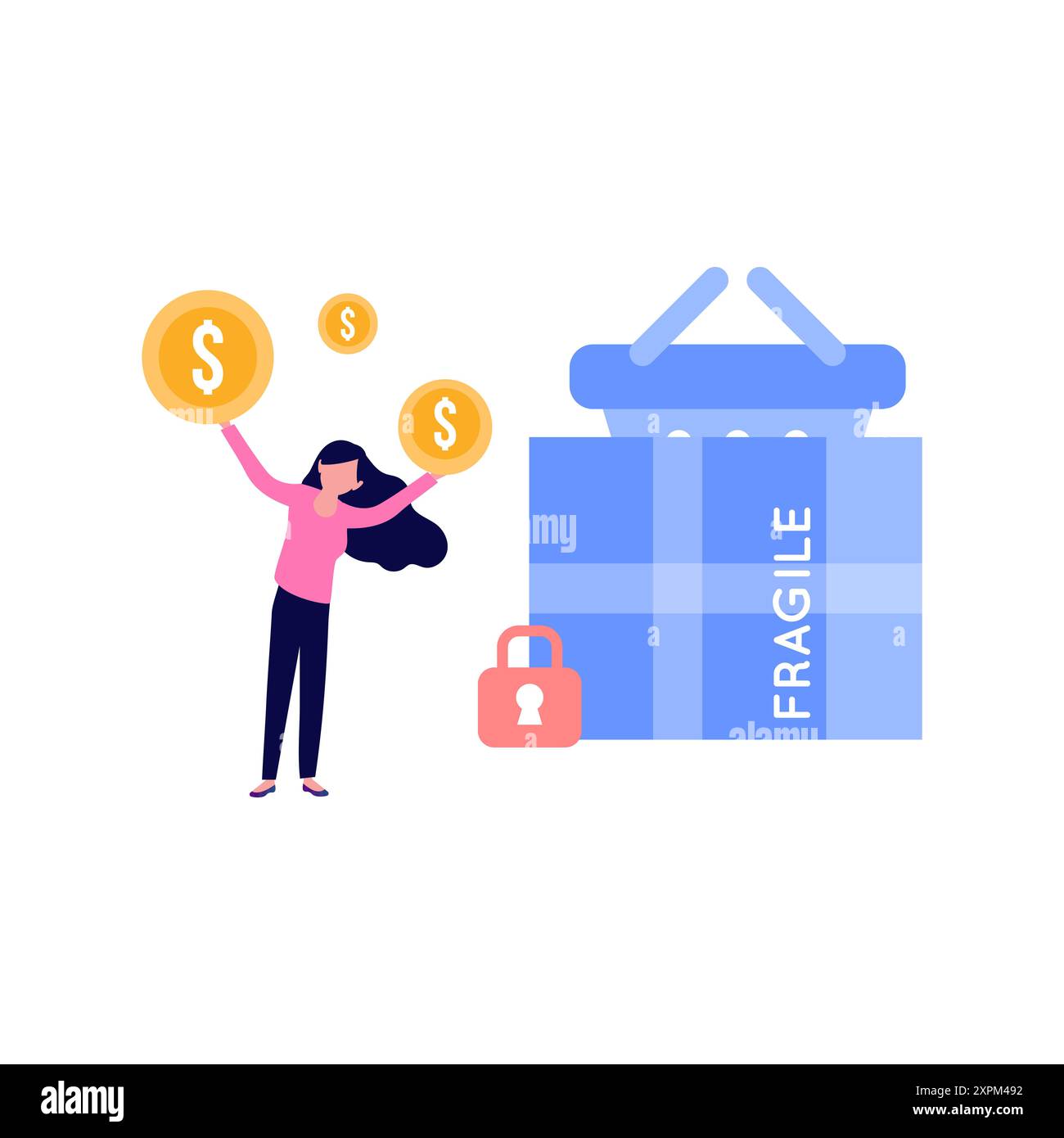 Girl order Cut Out Stock Images & Pictures - Alamy