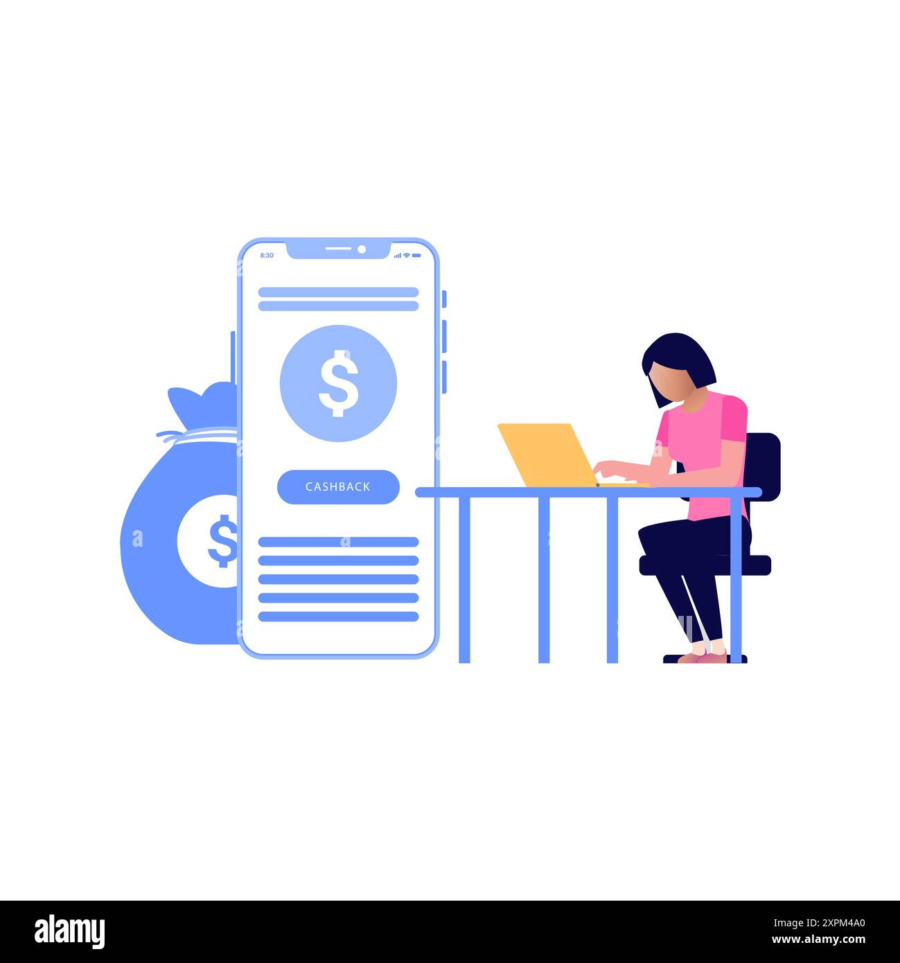 Girl working icon hi-res stock photography and images - Alamy