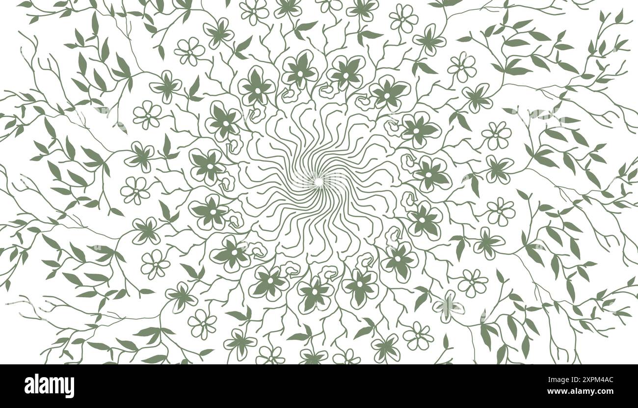 Watercress stem Stock Vector Images - Alamy