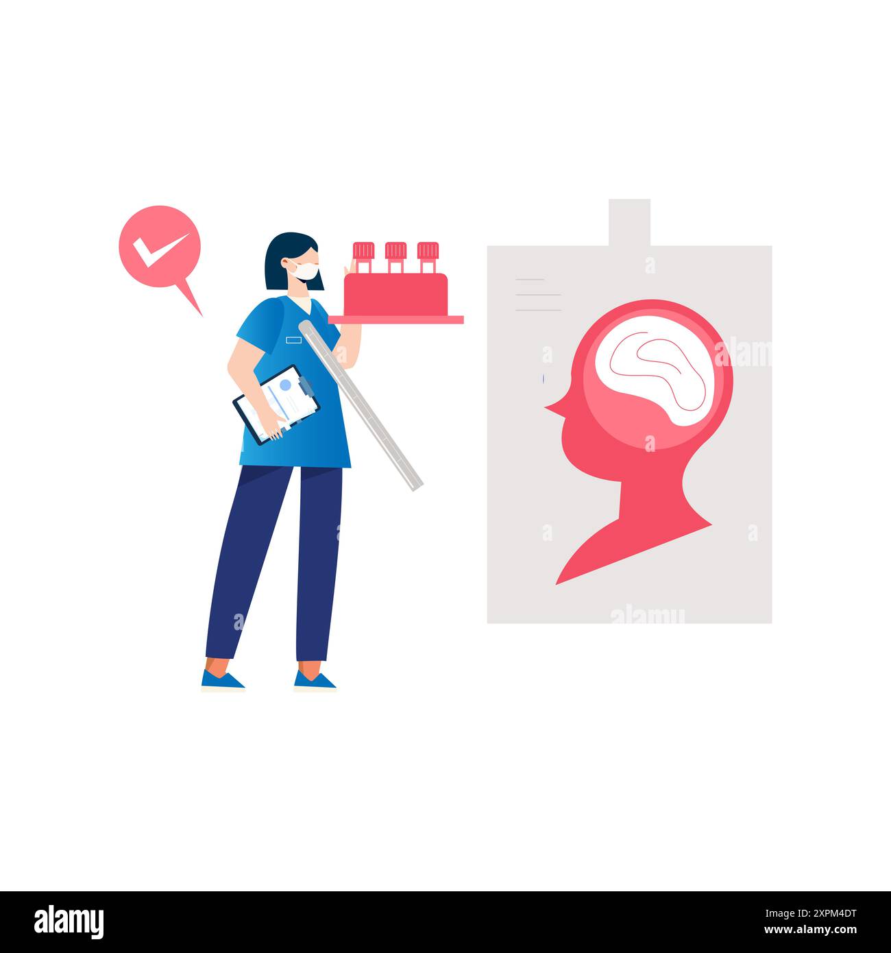 Female brain diagram hi-res stock photography and images - Alamy