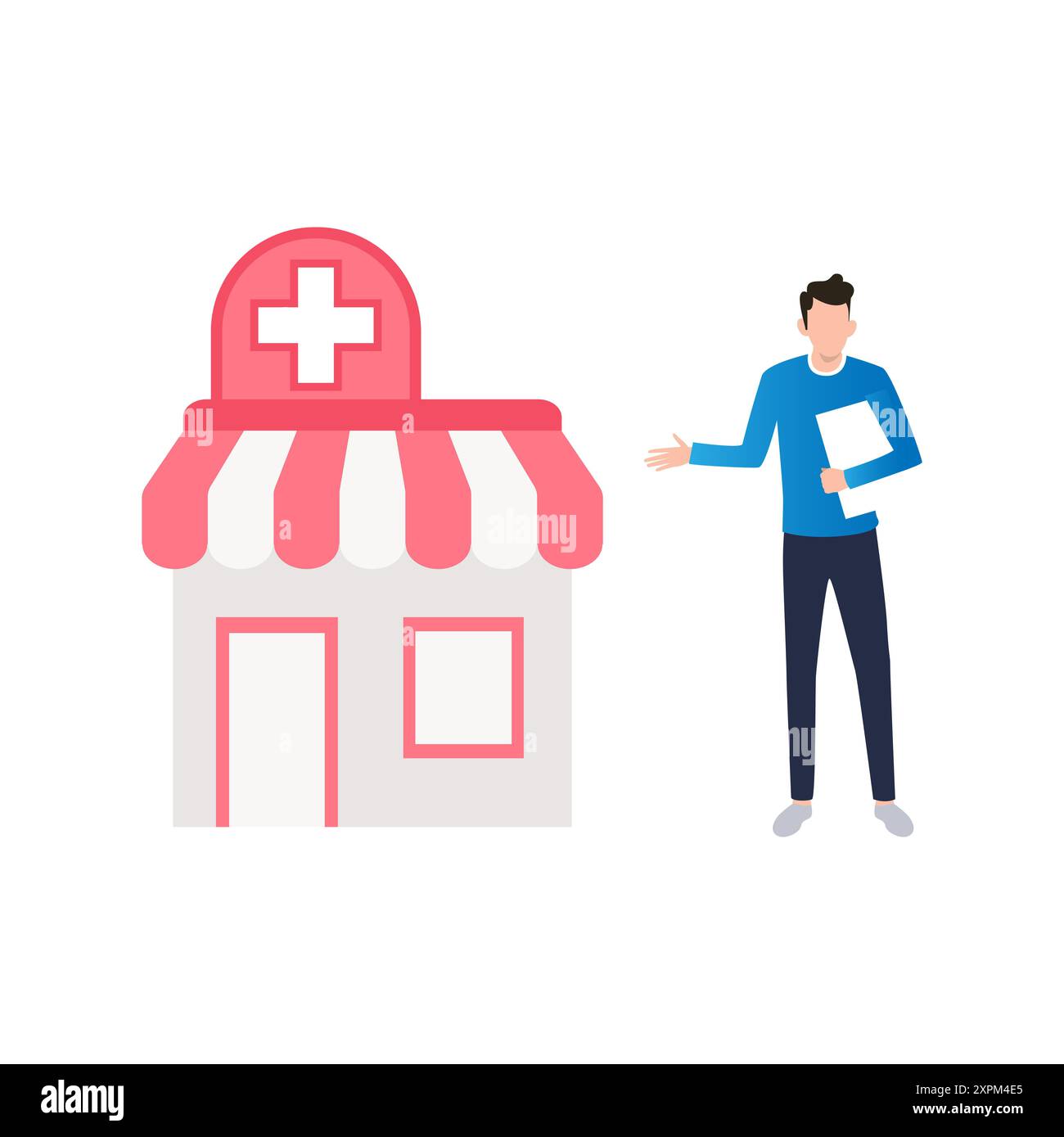 Isometric hospital clinic medical Cut Out Stock Images & Pictures - Alamy