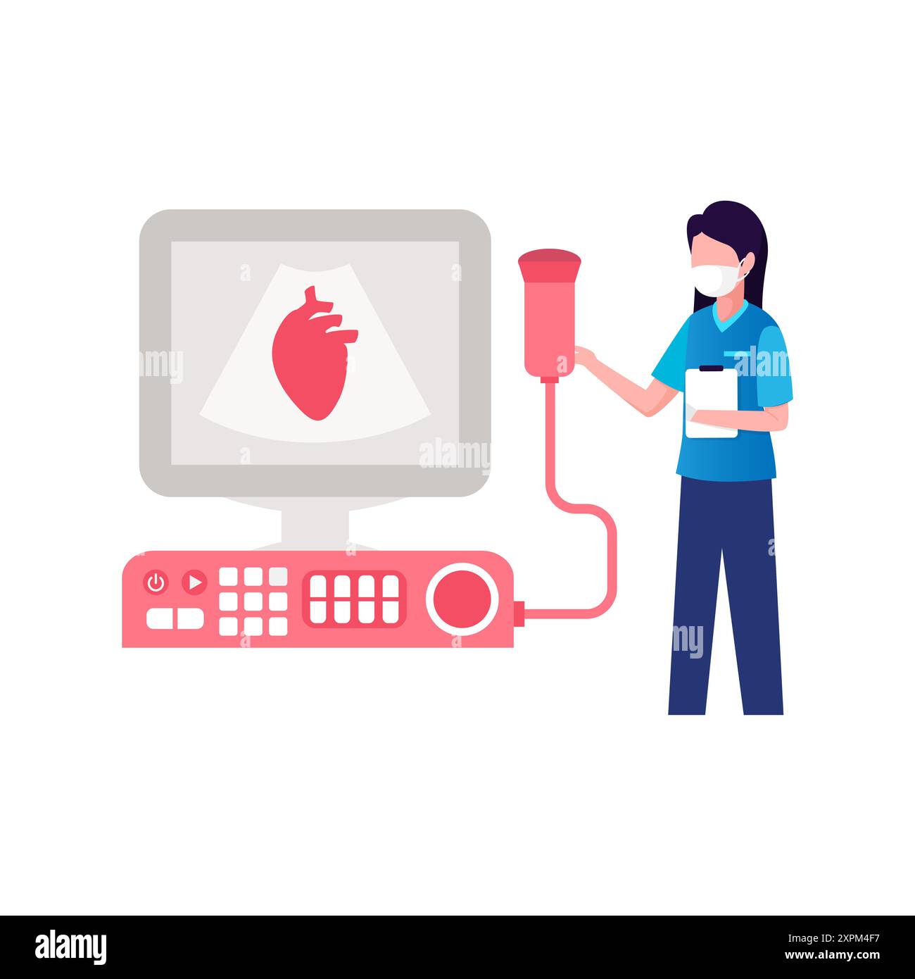 Ekg girl hi-res stock photography and images - Alamy