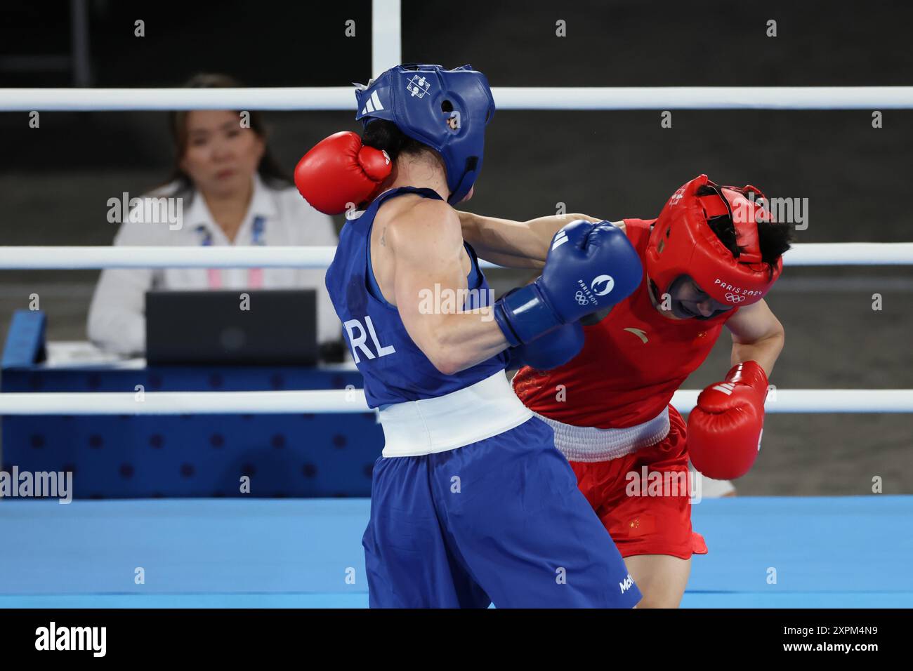 **CHINESE MAINLAND, HONG KONG, MACAU AND TAIWAN OUT** Chinese boxer ...