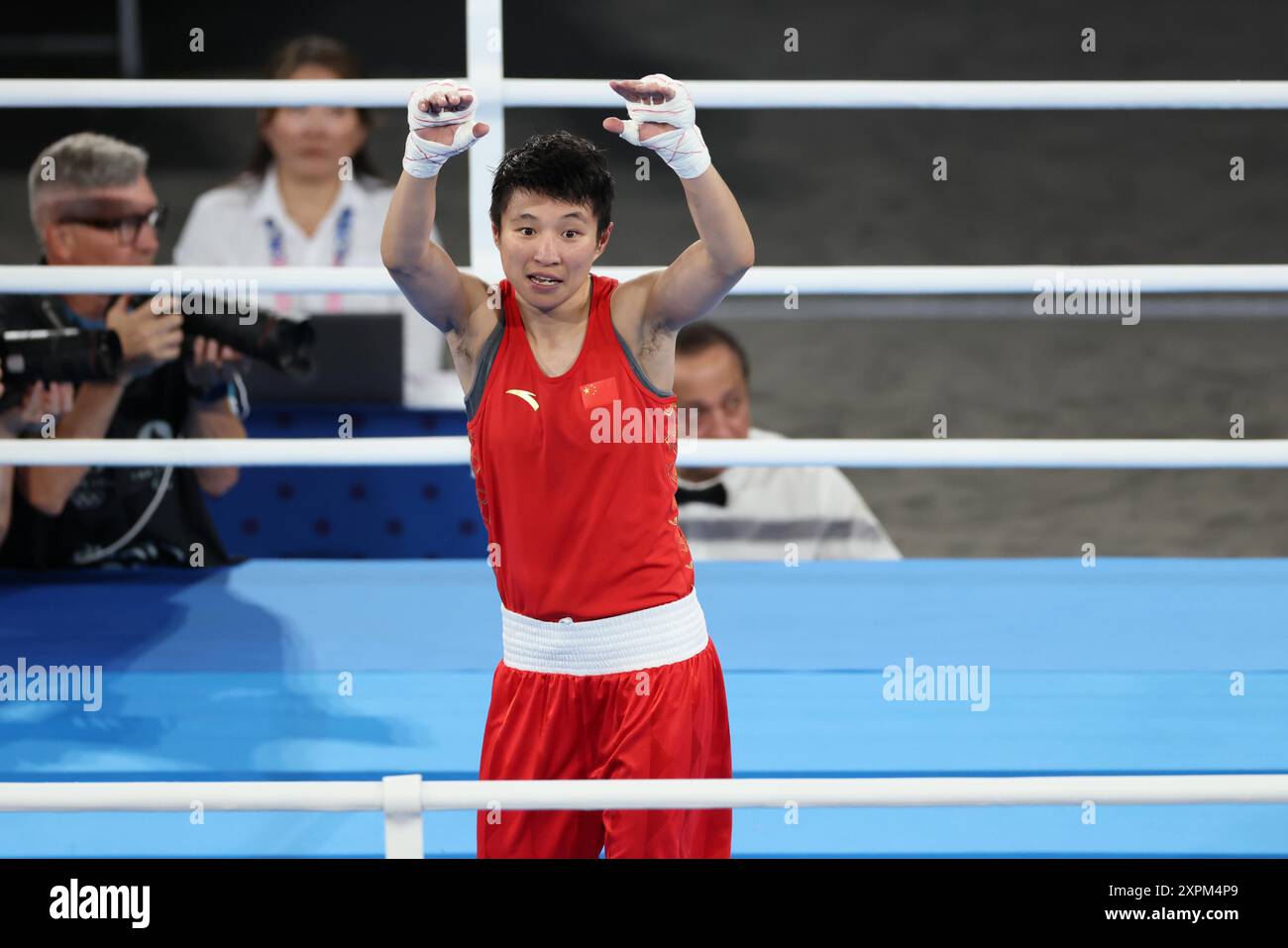 **CHINESE MAINLAND, HONG KONG, MACAU AND TAIWAN OUT** Chinese boxer ...
