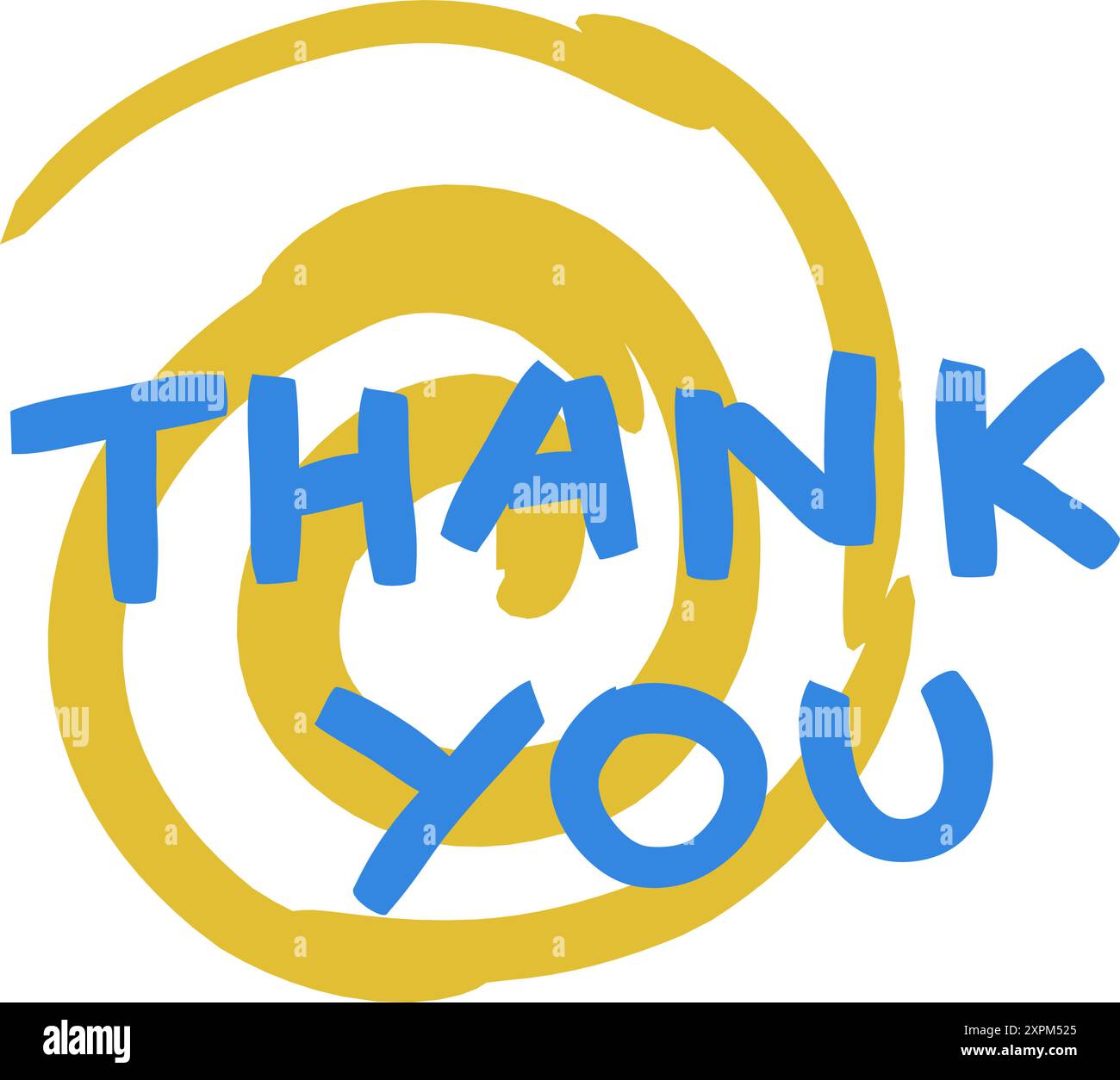 Thank you writing design. Suitable for greeting cards, invitations and ...