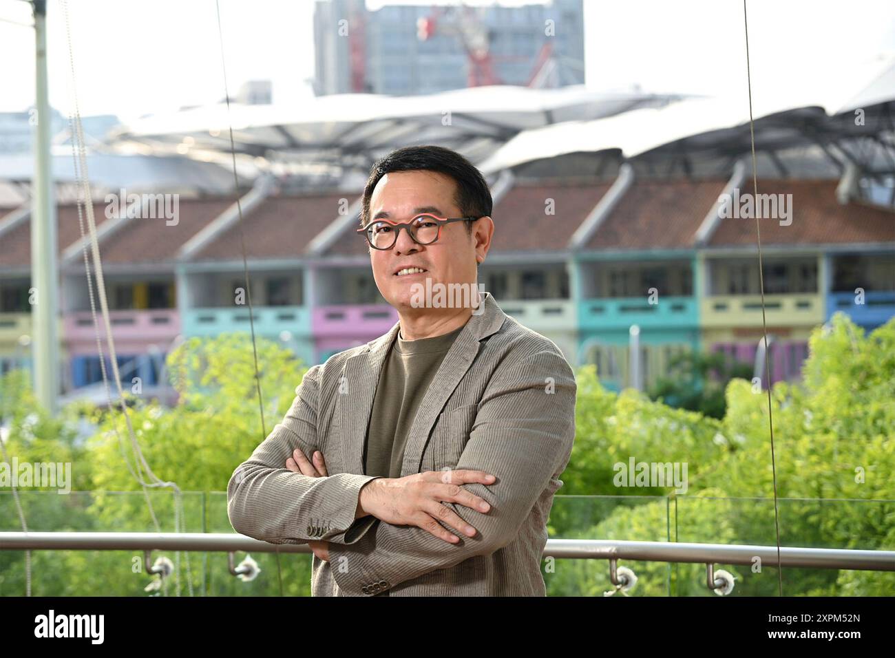 Andrew Tjioe, founder of Tunglok Group, a restaurant group in Singapore ...