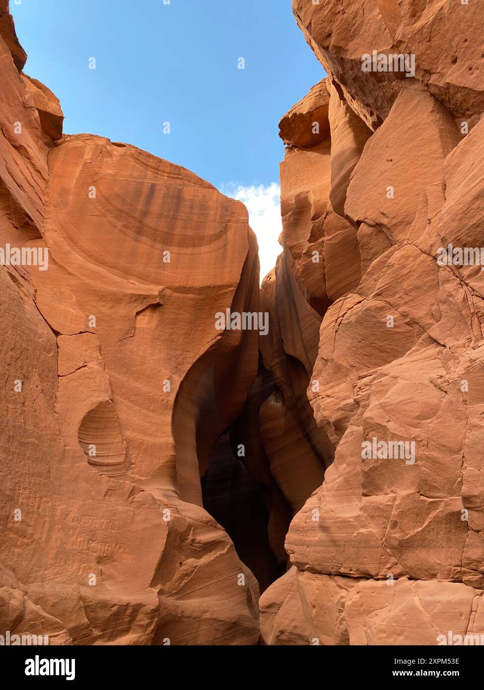 Photo of rear entrance of Navajo Upper Antelope Canyon within Lake ...