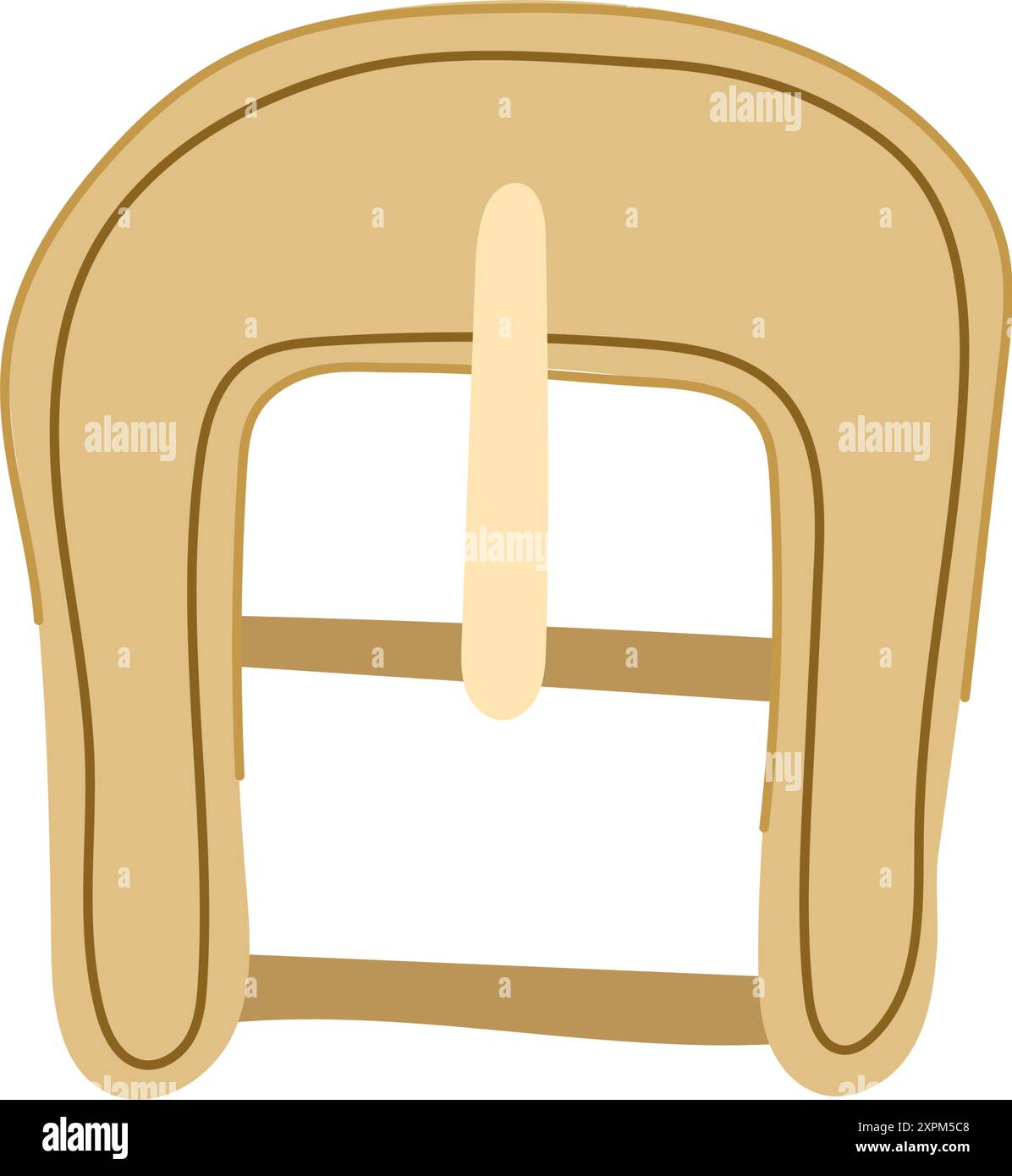 leather buckle belt cartoon vector illustration Stock Vector Image ...