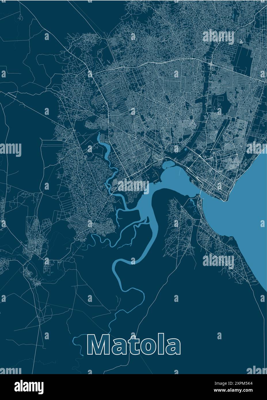 Mozambique street city Stock Vector Images - Alamy