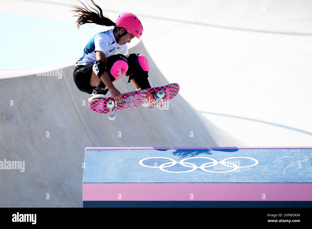 Gold Medalist Arisa TREW of Australia competes in the Women’s park ...