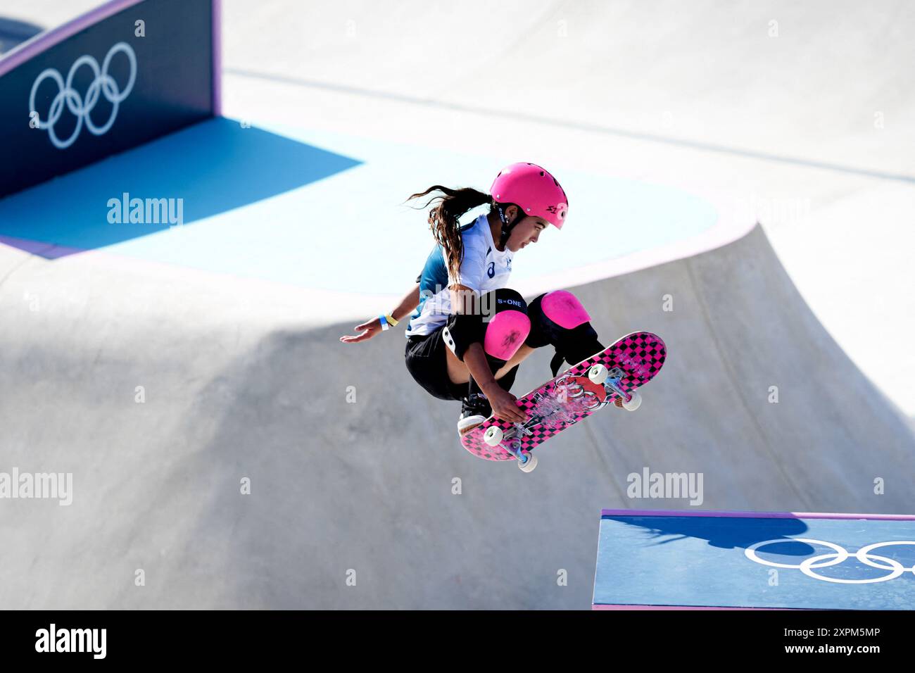Gold Medalist Arisa TREW of Australia competes in the Women’s park ...
