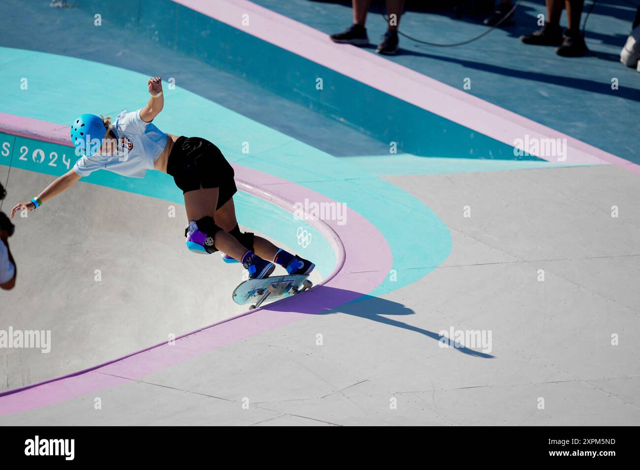 Paris, France. 06th Aug, 2024. Bryce WETTSTEIN of USA competes in the ...