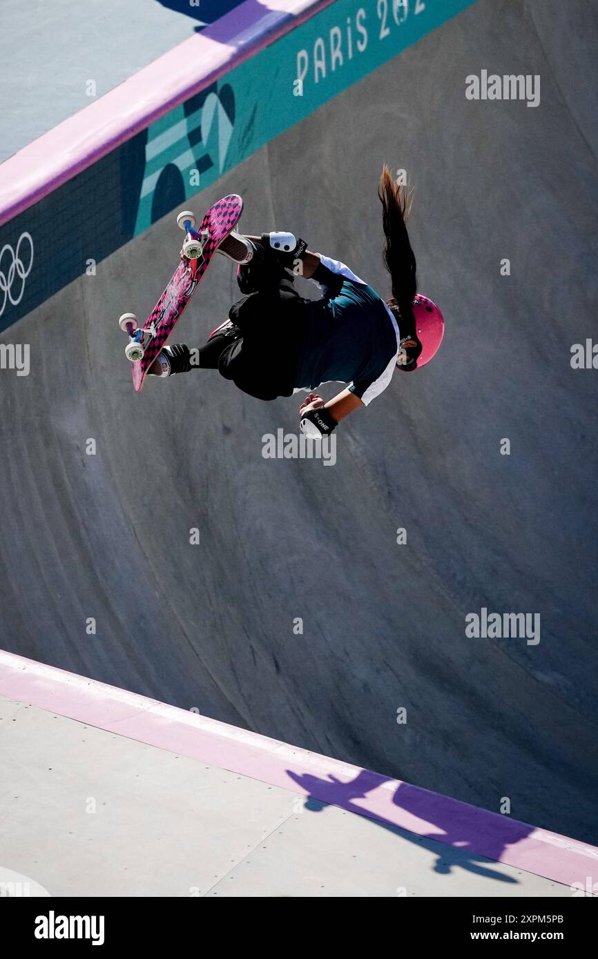 Gold Medalist Arisa TREW of Australia competes in the Women’s park ...