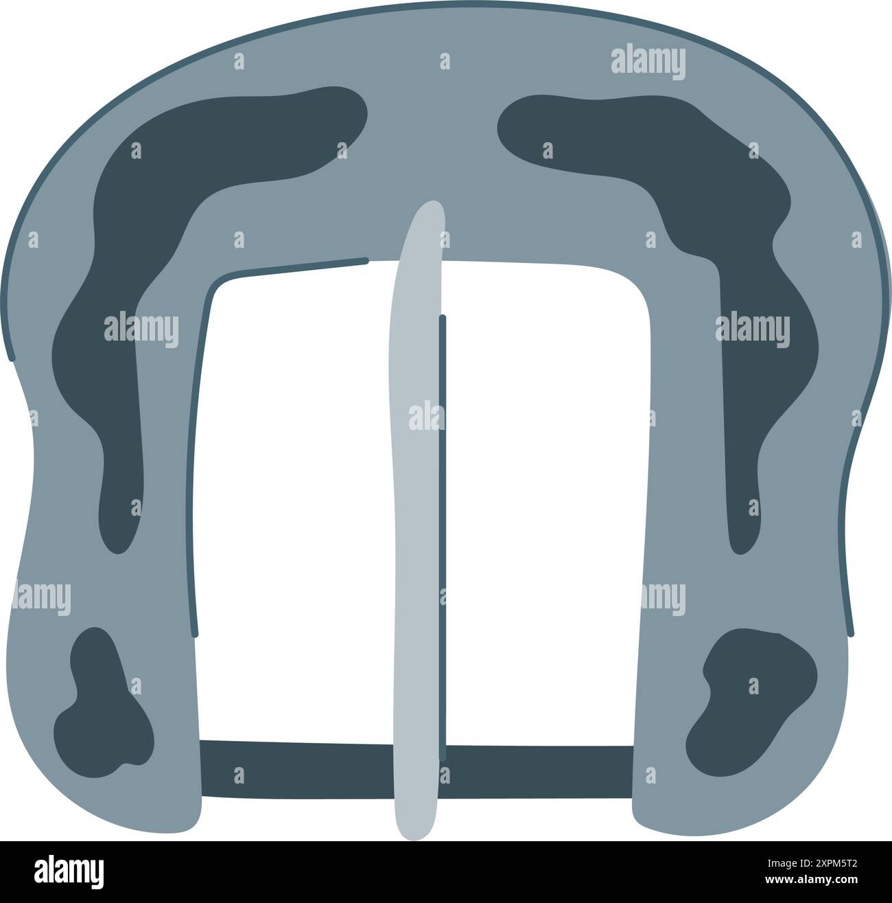 black buckle belt cartoon vector illustration Stock Vector Image & Art ...