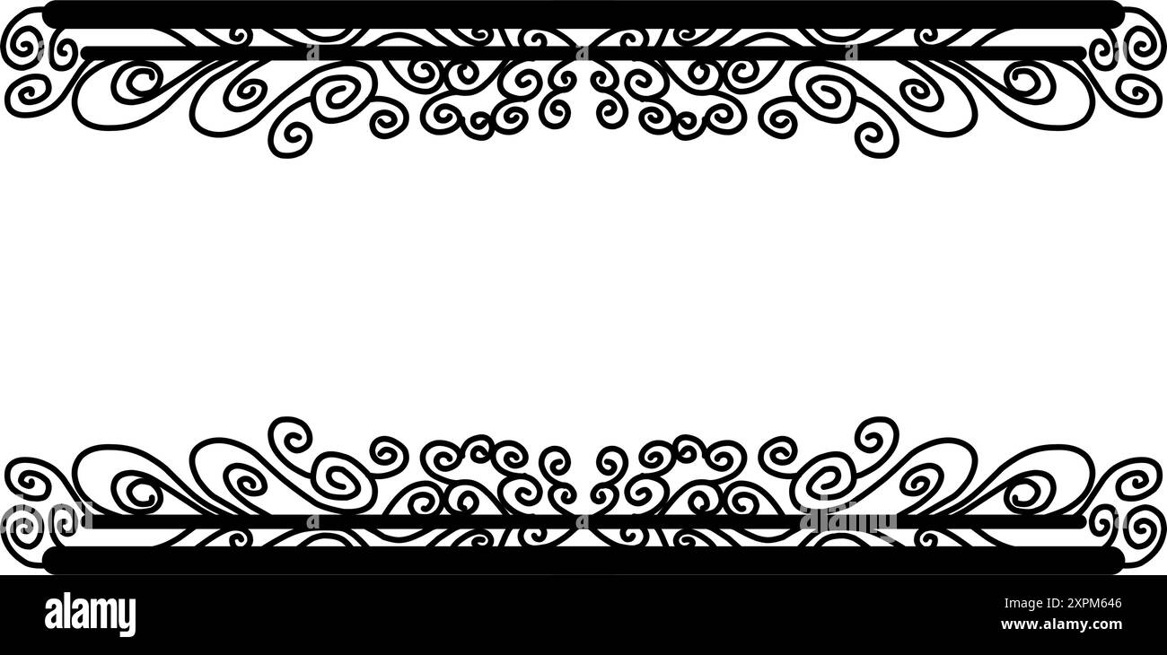 Vintage black frame design. Perfect for invitation cards, book covers ...