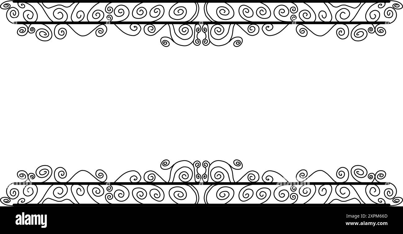 Vintage black frame design. Perfect for invitation cards, book covers ...